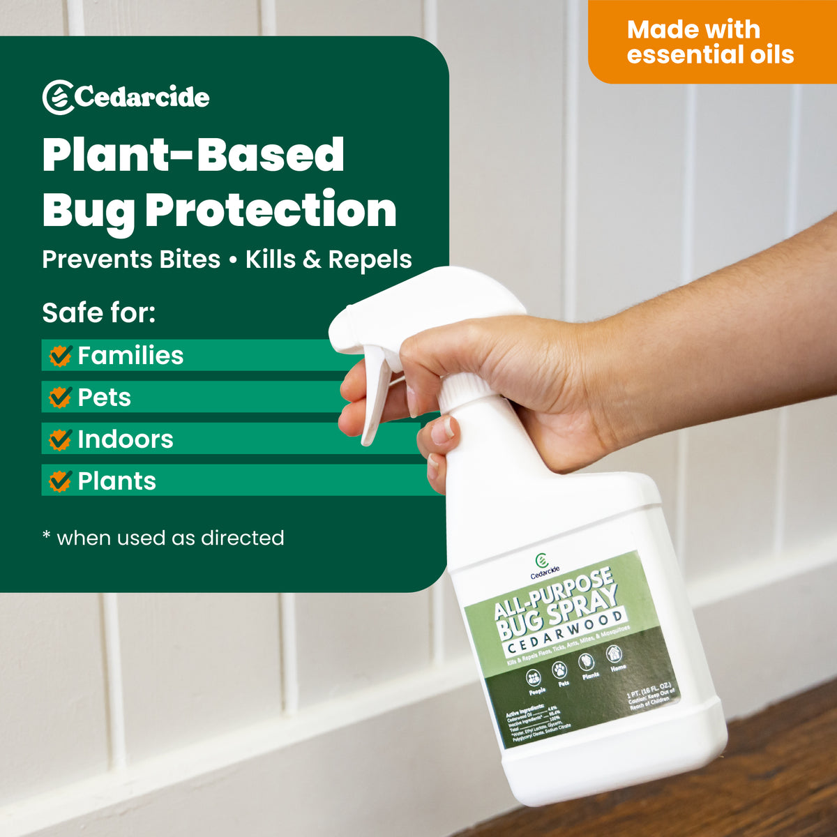 The Best Pet-Friendly All-Purpose Bug Spray | Cedarcide