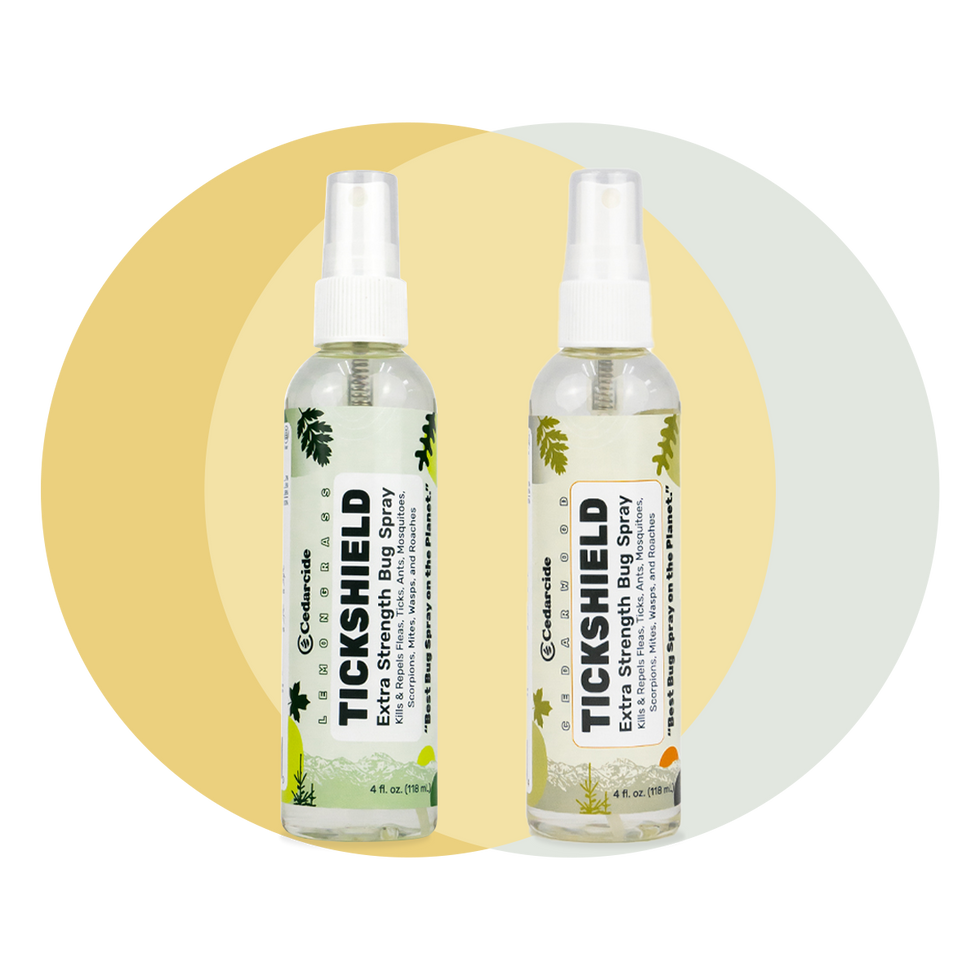 Repel Ticks with our Pet Safe Tickshield Bug Spray | Cedarcide