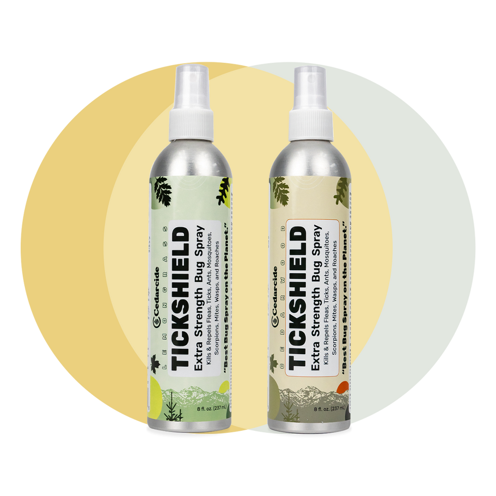 Repel Ticks with our Pet Safe Tickshield Bug Spray | Cedarcide