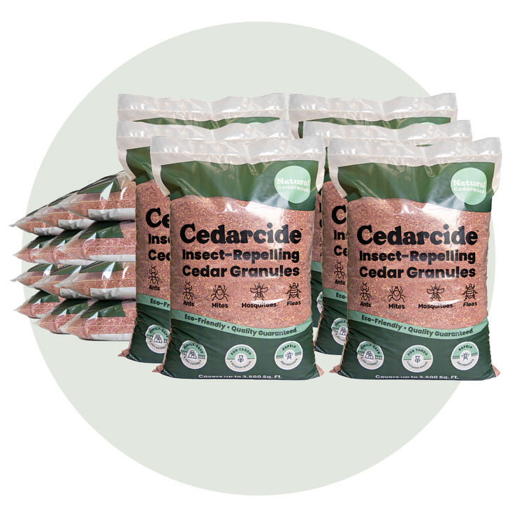 Say Goodbye to Biting Bugs with Cedar Granules | Cedarcide