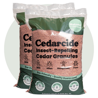 Say Goodbye to Biting Bugs with Cedar Granules | Cedarcide