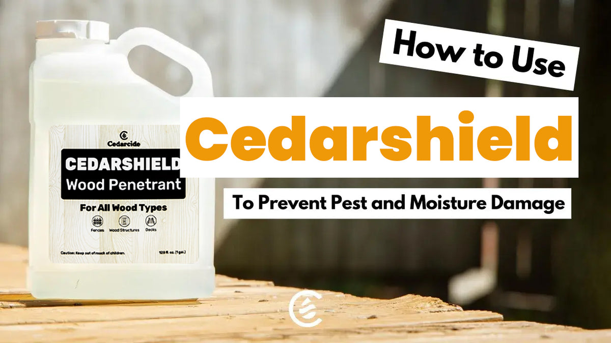 Enjoy Long-Lasting Wood Protection from Insects | Cedarcide