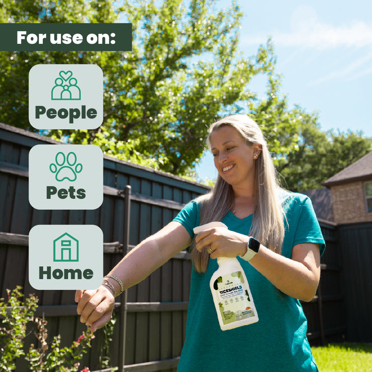 Pet-Safe Tickshield Kit to Repel Fleas and Ticks | Cedarcide